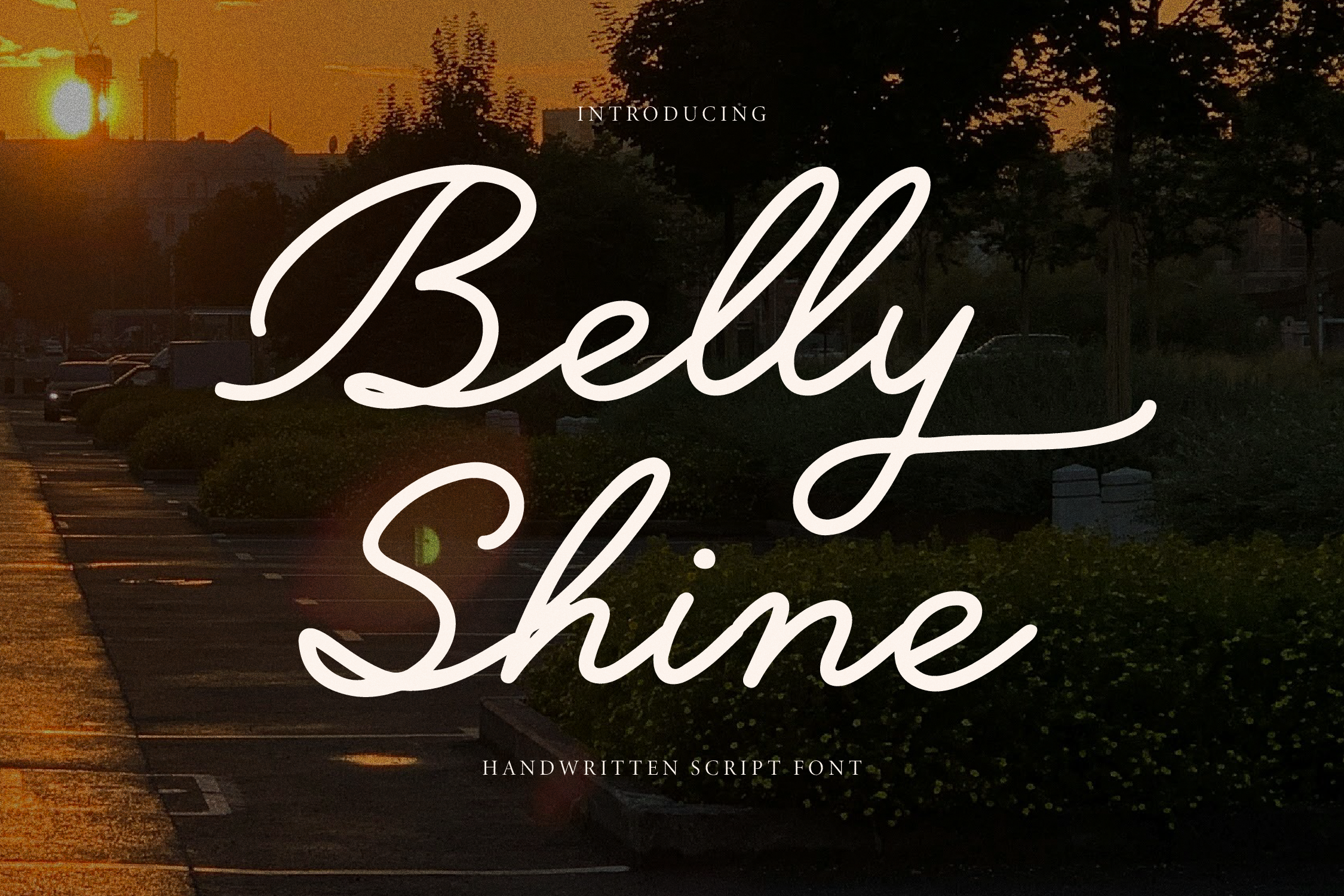 Belly Shine | Handwritten Script Font by Gracetype Studio
