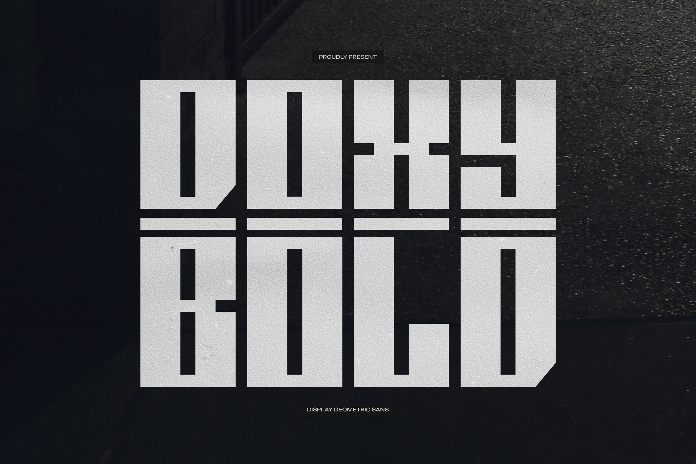 Doxy Bold | Display Geometric Sans by Gracetype Studio