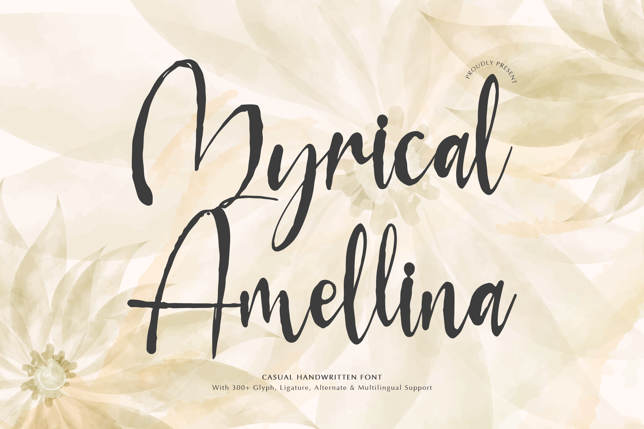 Myrical Amellina | Casual Handwritten Font by Gracetype Studio